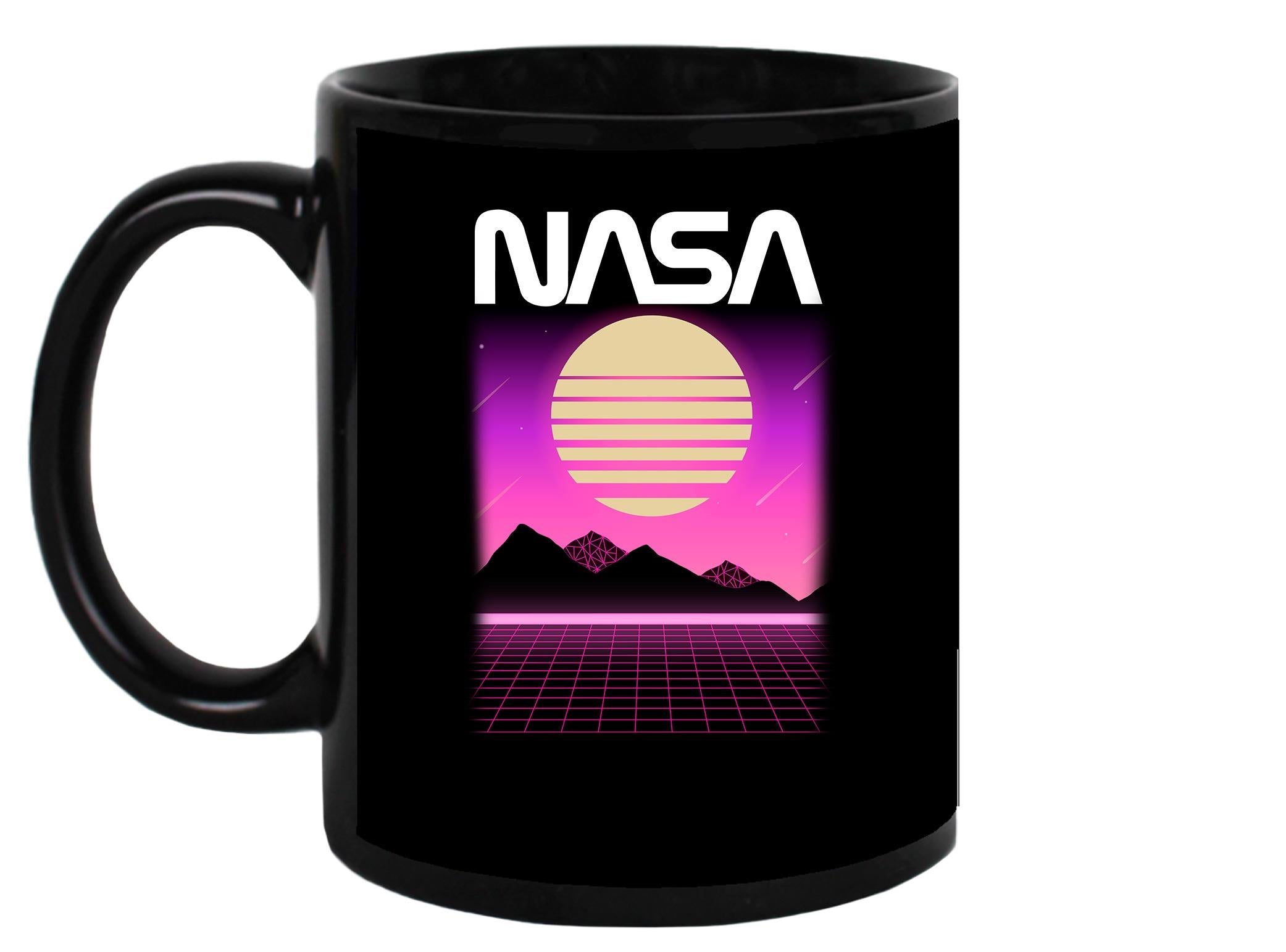 Neon Landscape Nasa Mug Unisex's -NASA Designs